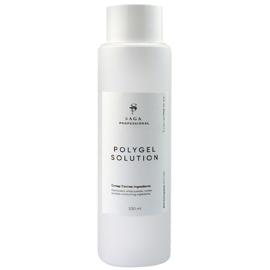 Жидкость для полигеля SAGA POLYGEL SOLUTION 500 мл: купить в Днепре и ...